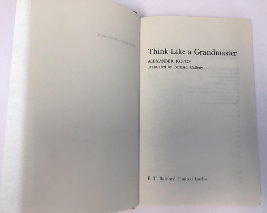 Think Like A Grandmaster - SjakkTorget